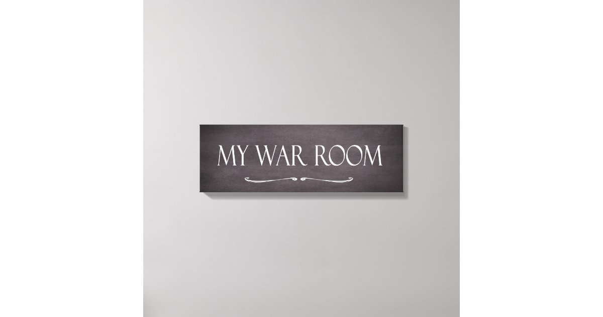 My Prayer War Room Sign | Zazzle