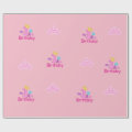 My princess 1st birthday wrapping paper | Zazzle