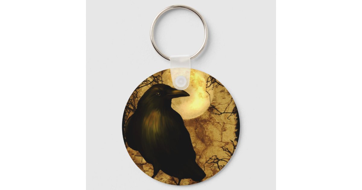 My Raven Keychain | Zazzle
