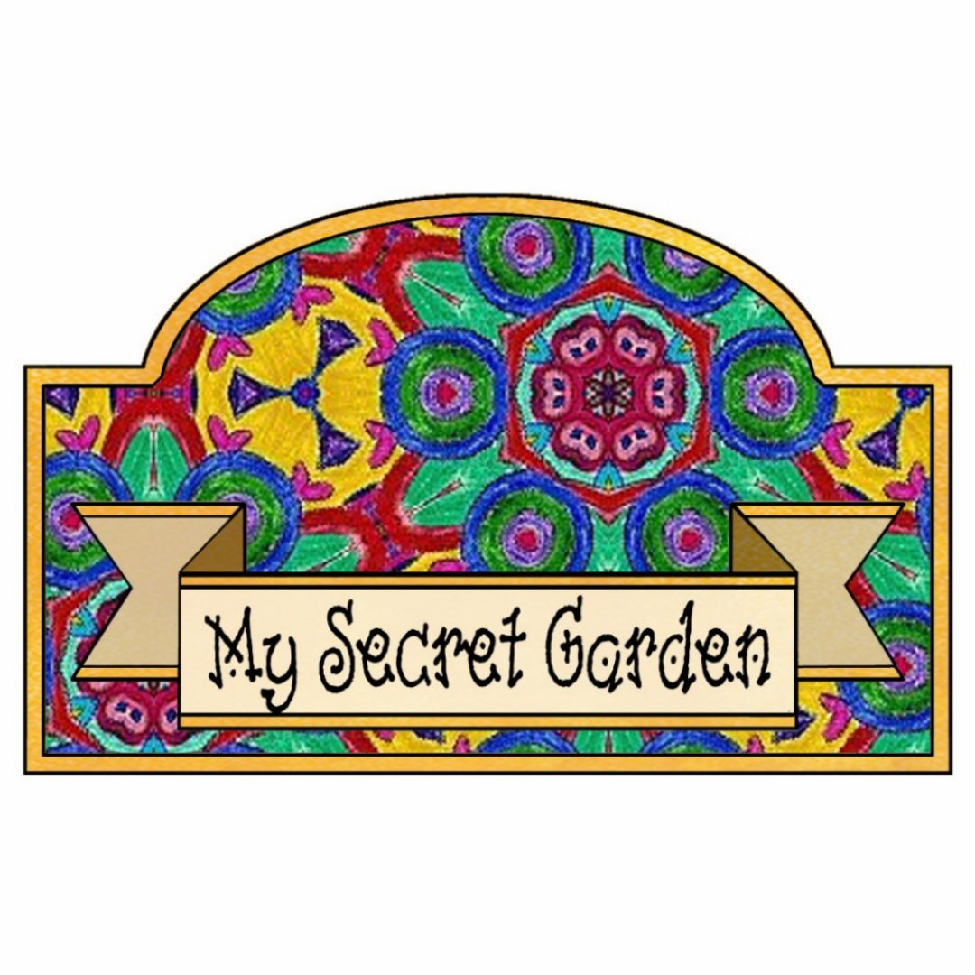 My Secret Garden - Decorative Sign Statuette | Zazzle