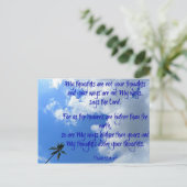 My thoughts postcard | Zazzle