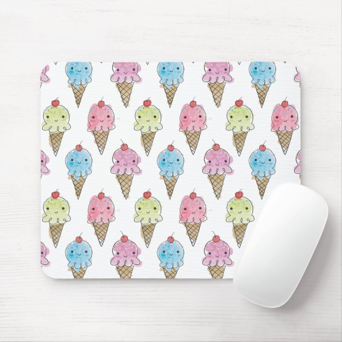 My Treat - Ice Cream Mouse Pad | Zazzle.com