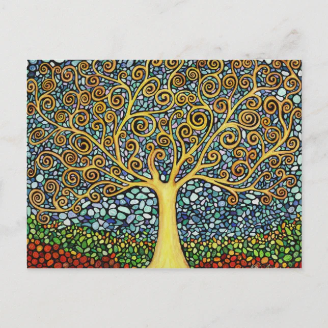 My Tree of Life Postcard | Zazzle