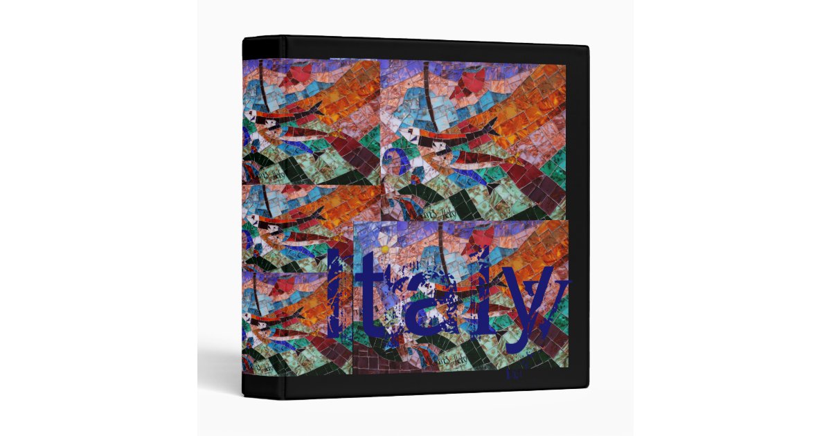 My Trip to Italy Binder | Zazzle