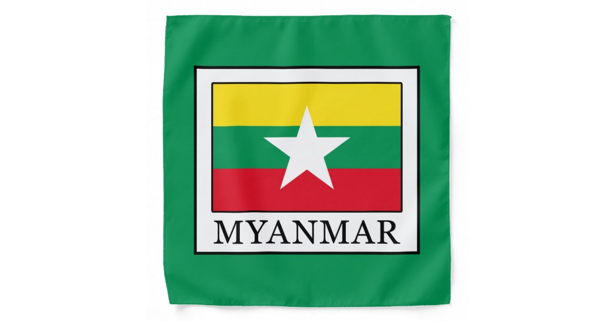 Myanmar Bandana | Zazzle