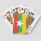 Myanmar Flag Playing Cards | Zazzle