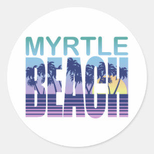 Myrtle Beach Stickers | Zazzle