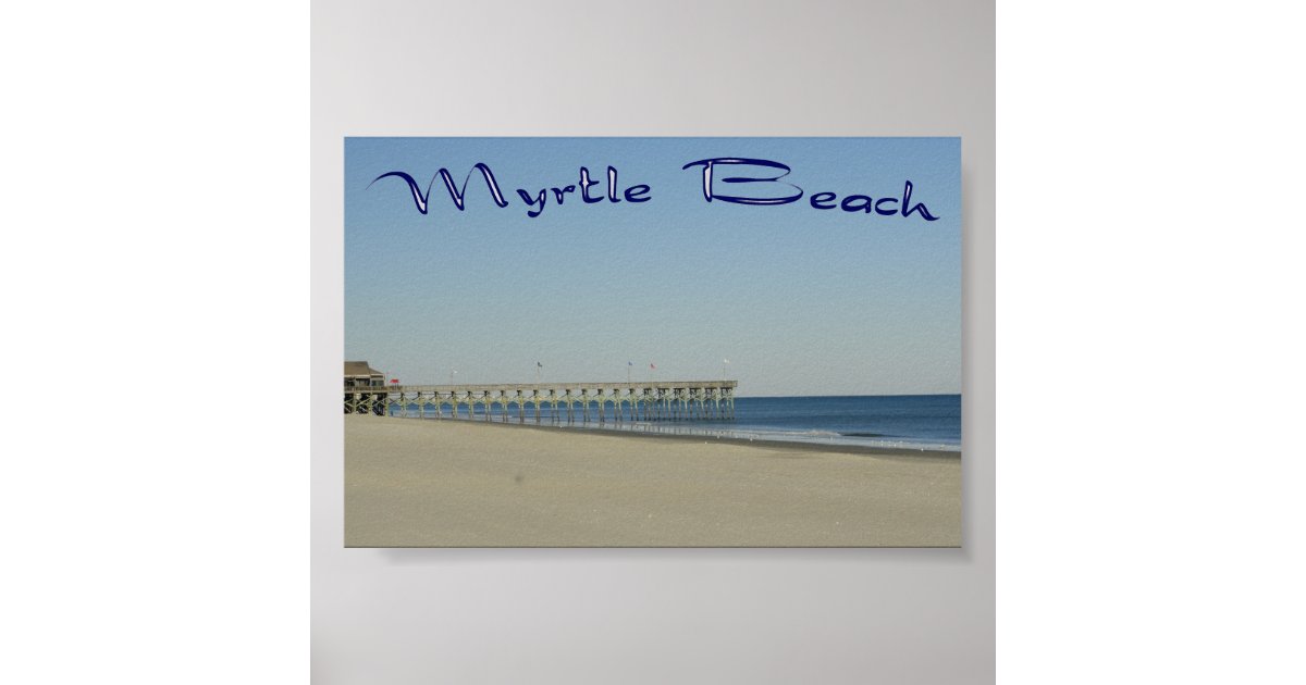 Myrtle Beach Poster | Zazzle
