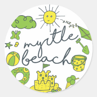 Myrtle Beach Stickers | Zazzle