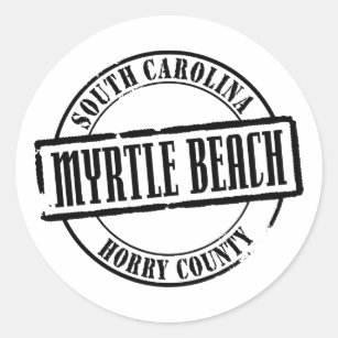 Myrtle Beach Stickers | Zazzle