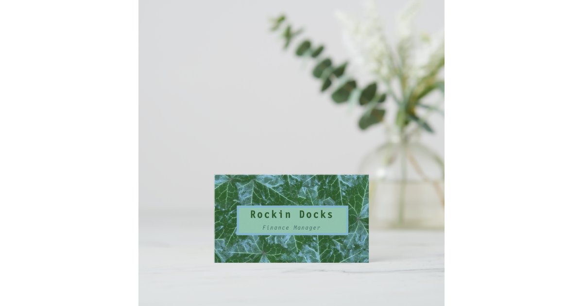 Myrtle Ming English Ivy Business Card | Zazzle