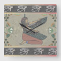 Mysterious Eye of Ra Egyptian Princess Square Wall Clock | Zazzle