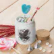Mysterious Raven Collage – Vintage and Futuristic Candy Jar | Zazzle