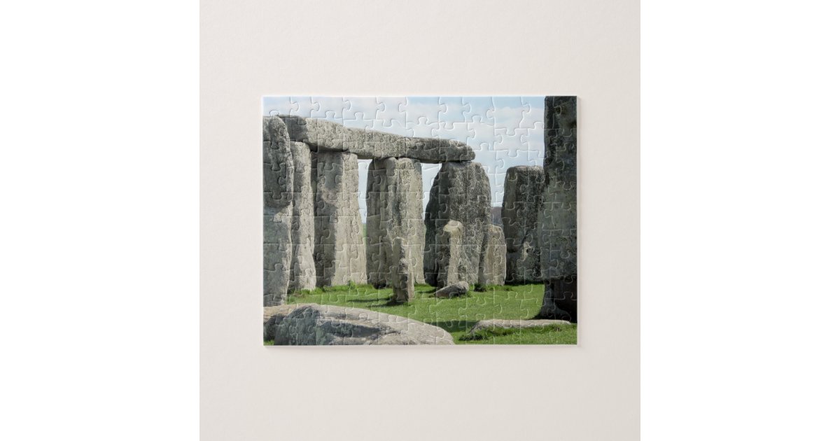 Mysterious Stonehenge in England Jigsaw Puzzle | Zazzle