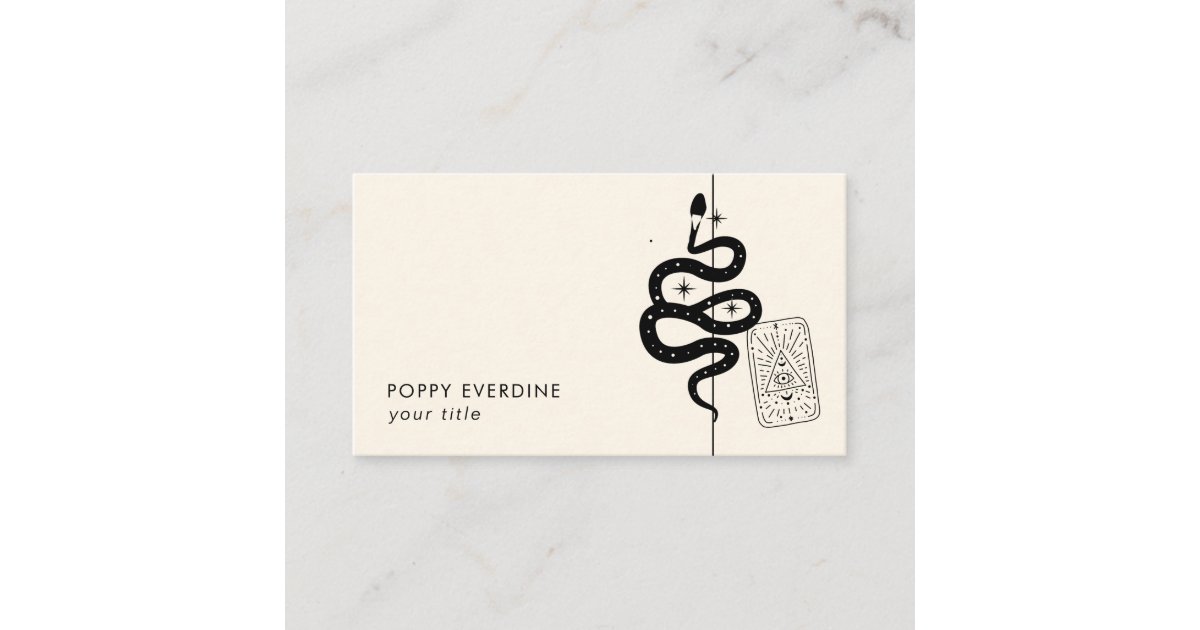 Mystic Celestial Business Card Template | Zazzle