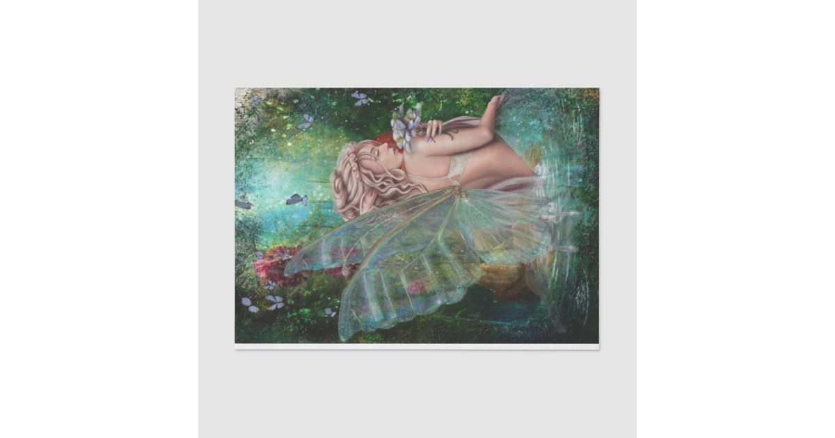 Mystic Fairy Tissue Paper | Zazzle