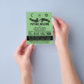 Mystic Symbols, Psychic Reading Advertising Flyer | Zazzle