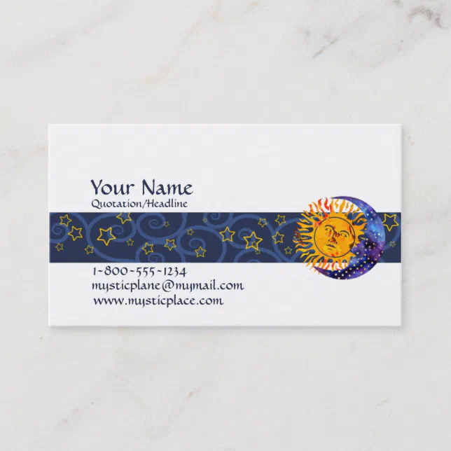 Mystical Business Card | Zazzle