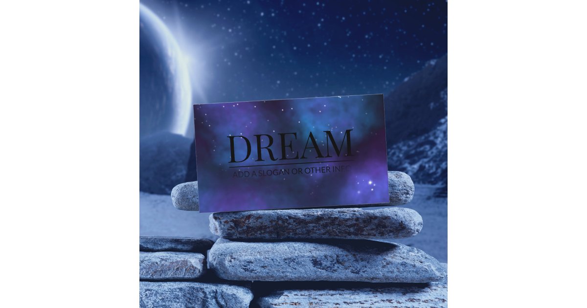Mystical Dream Starlight Business Card | Zazzle