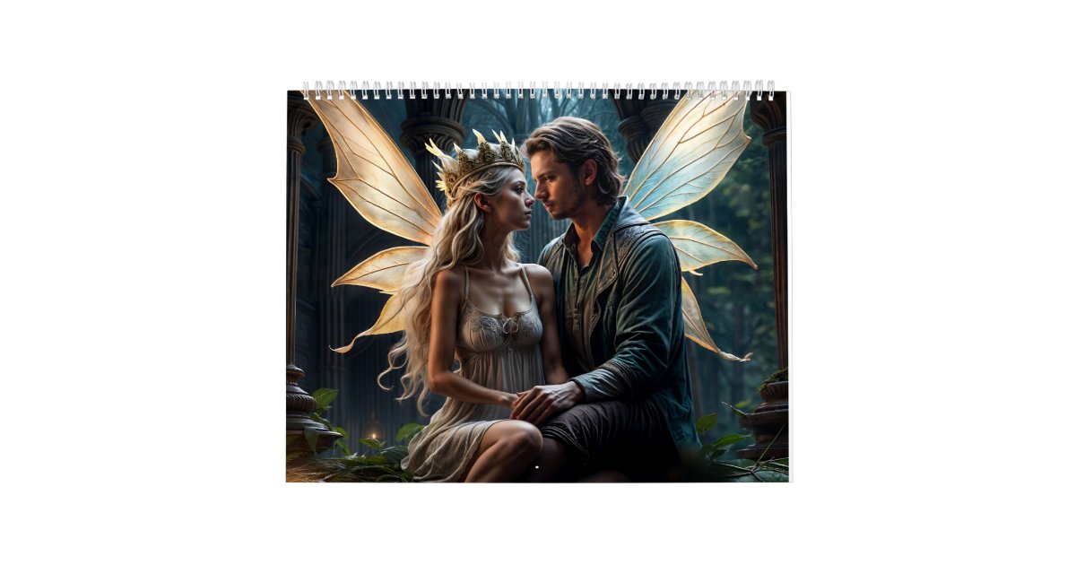 Mystical Faerie Calendar | Zazzle