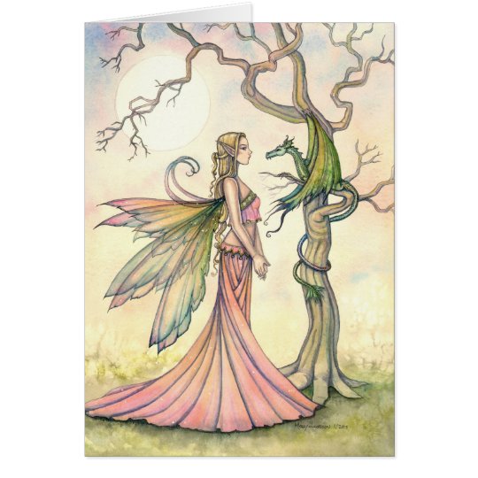 Mystical Fairy and Dragon Fantasy Art | Zazzle.com