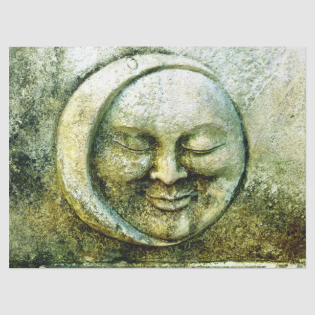 Mystical Moon Decoupage Tissue Paper | Zazzle