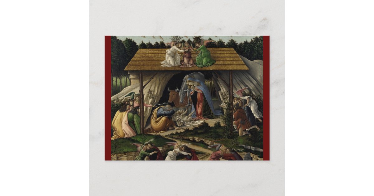 Mystical Nativity Postcard | Zazzle