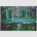 Mystical Twilight Forest Reflection Pond Decoupage Tissue Paper | Zazzle