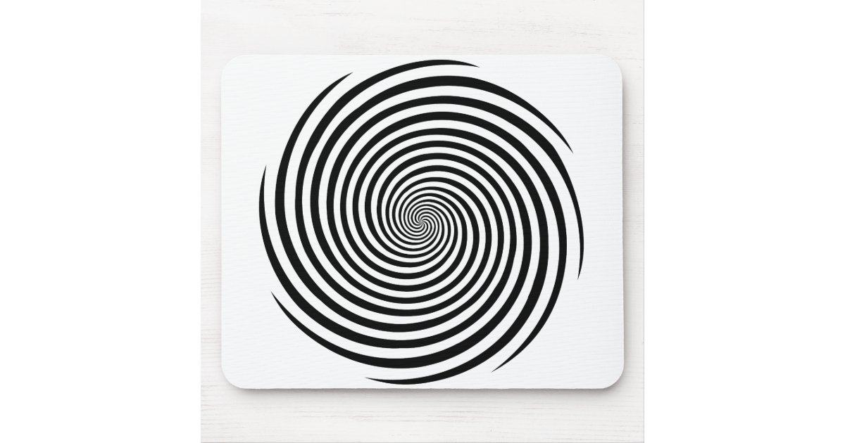Mystify Your Mouse with Hypnosis Spiral Mouse Pad | Zazzle