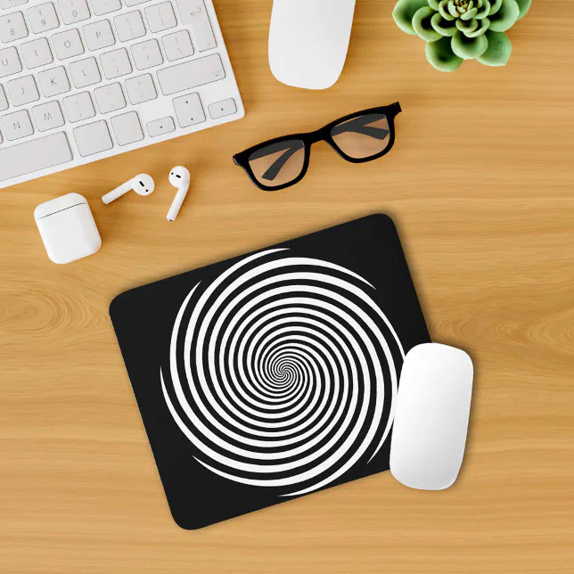 Mystify Your Mouse with Hypnosis Spiral Mouse Pad | Zazzle