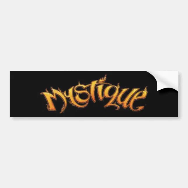 Mystique Bumper sticker | Zazzle