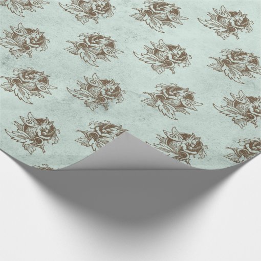 Mythical Dragon Wrapping Paper | Zazzle