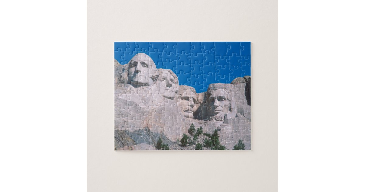 NA, USA, SD, Mount Rushmore. Jigsaw Puzzle | Zazzle