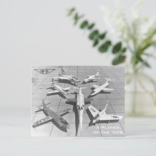 NACA X-Planes of the 1950s Postcards | Zazzle