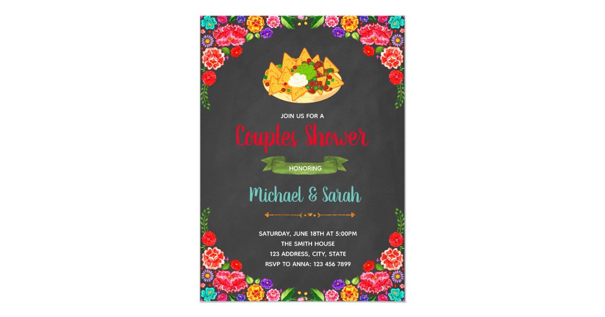 Nacho average bridal shower invitation | Zazzle.com