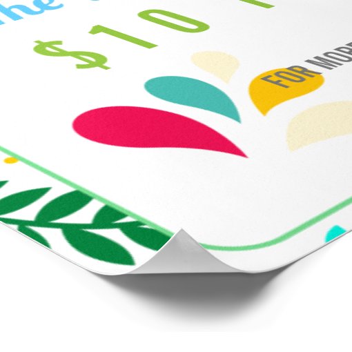 nacho average fundraiser school PTO PTA charity Poster | Zazzle