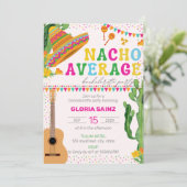 Nacho Average Mexican Fiesta Bachelorette Party Invitation | Zazzle