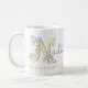 Nadia name meaning decorative N monogram mug | Zazzle