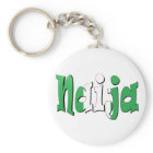 Naija (Nigerian Flag) Keychain | Zazzle