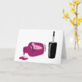 Nail Polish Card | Zazzle