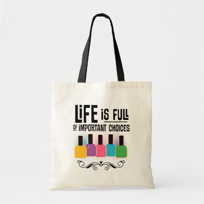 Nail Tech Gift for Nail Artist Tote Bag | Zazzle.com