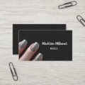 Nail Tech Nail Salon Business Card | Zazzle