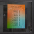 Nail Tech Price Menu List Holographic Gradient Poster | Zazzle