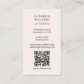 Nail Technician Watercolor QR Code Business Card | Zazzle
