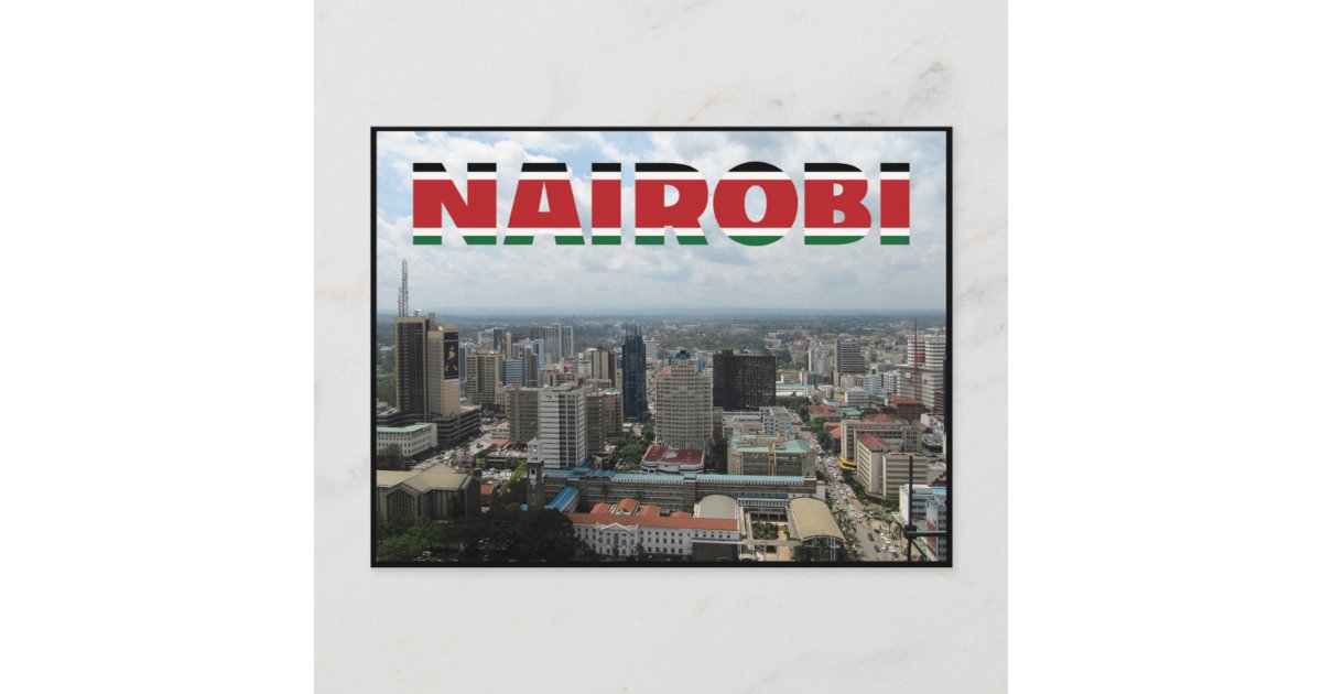 Nairobi - Kenya Postcard | Zazzle