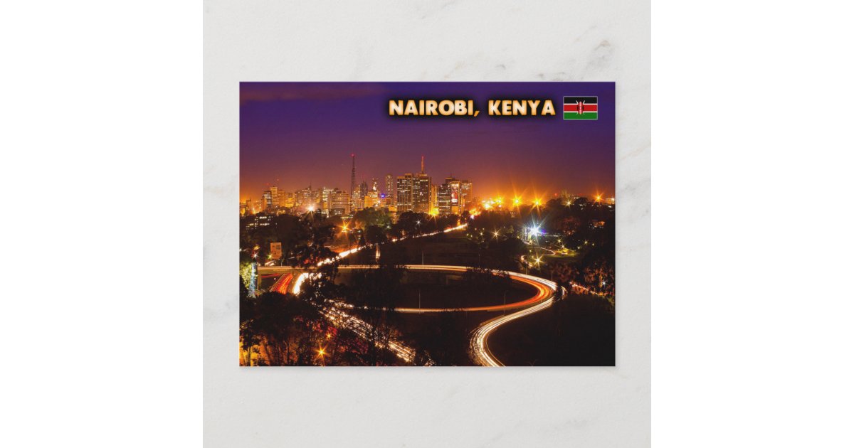 Nairobi Kenya Postcard | Zazzle