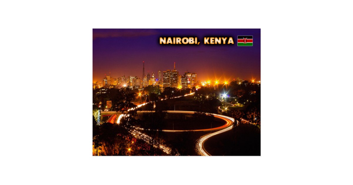 Nairobi Kenya Postcard | Zazzle.com