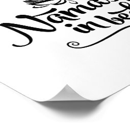 Namaste Funny Quote CUSTOMIZABLE Poster | Zazzle