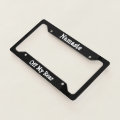 Namaste Off My Rear License Plate Frame | Zazzle