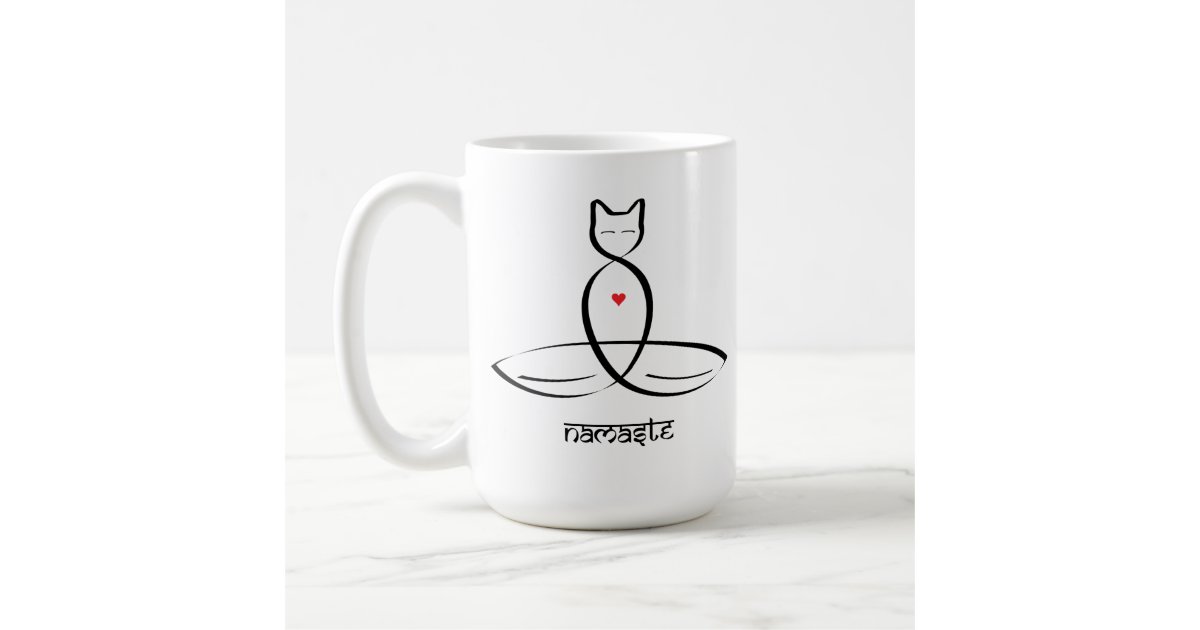 Namaste - Sanskrit style text. Coffee Mug | Zazzle